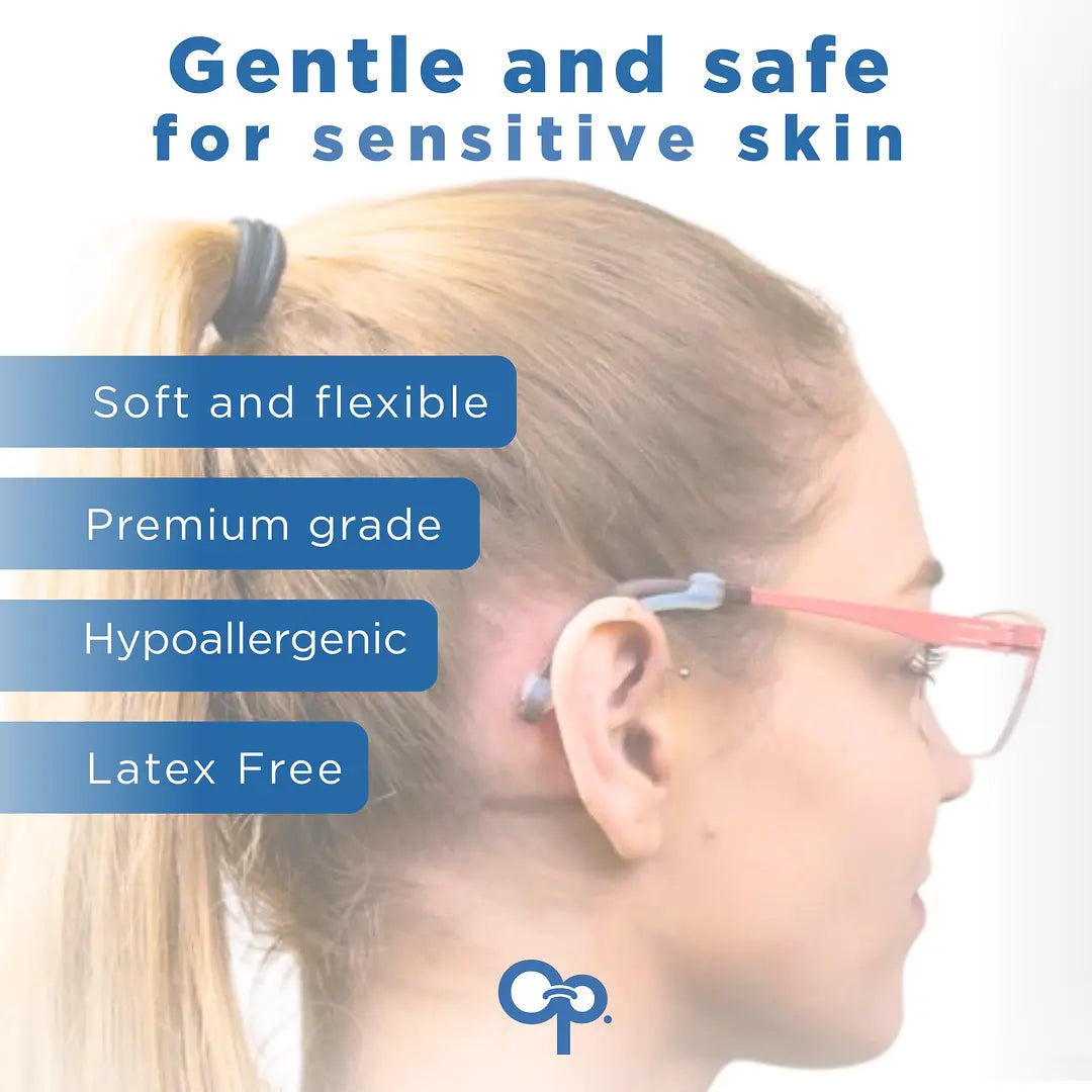 OptiSleeve: Anti-Slip Comfort Sleeves for Glasses – OptiStrips